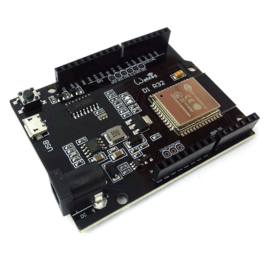 Wemos D1 UNO R32 Развойна платка с ESP32 WIFI Bluetooth Arduino ...